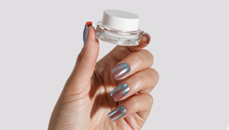 How To Use Chrome Powder with Dip or Gel – Nailboo®