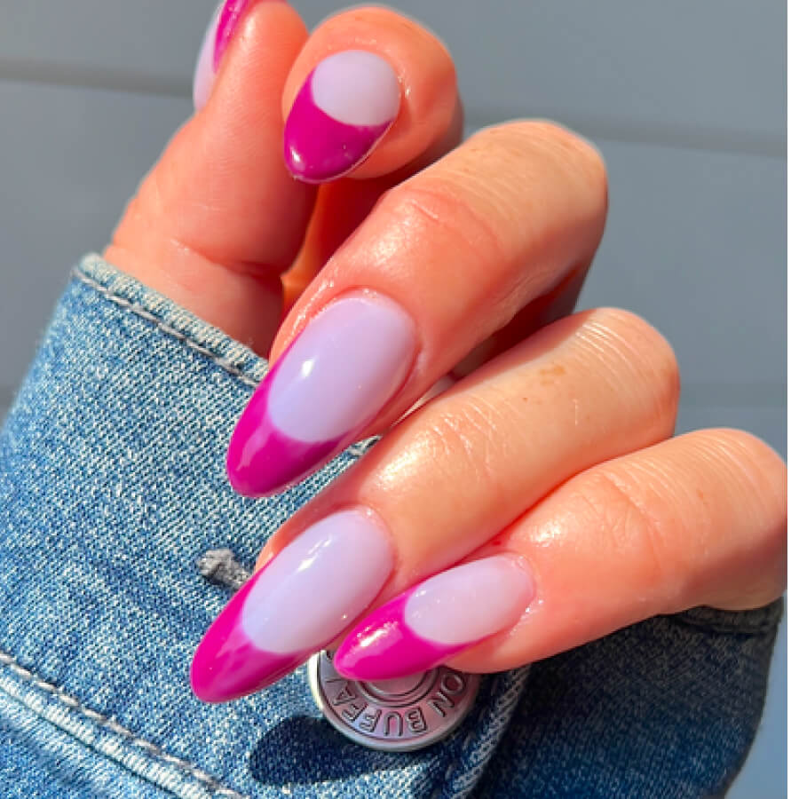 purple-french-tips – Nailboo®