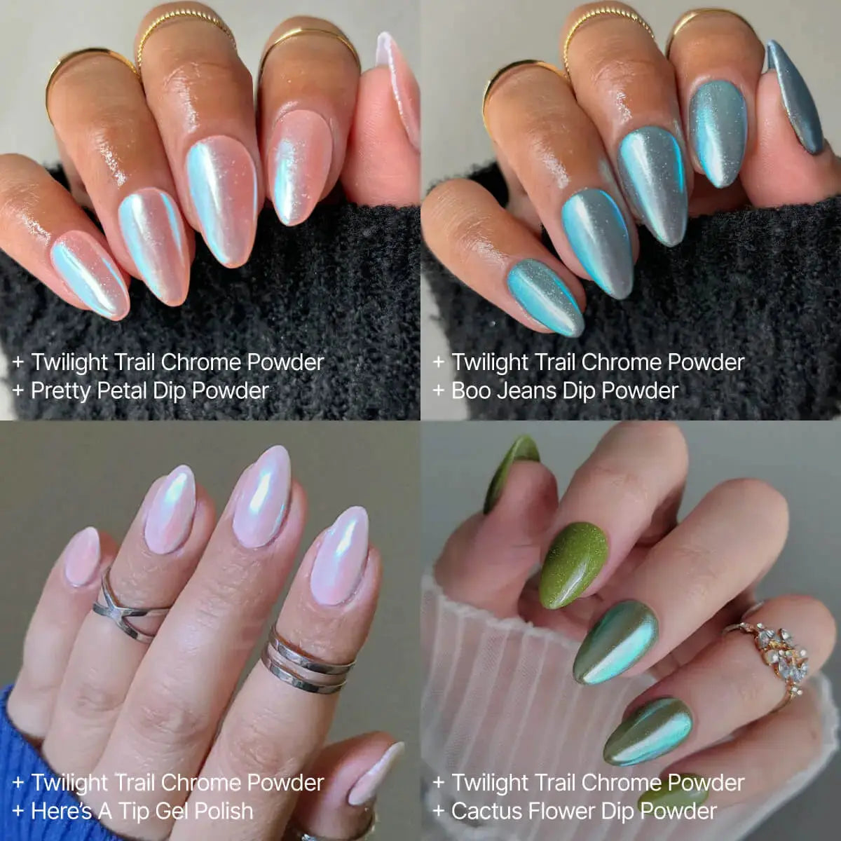 Twilight Trail Chrome Powder | Dip Powder Nailboo®
