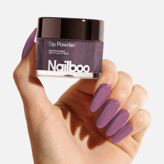 Rose Gold Matte Nails | Cloudberry Nail Dip Powder | Nailboo®